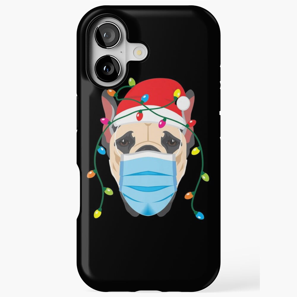 Great Dane Wearing Festive Holiday Mask Phone Case for iPhone 17 ...