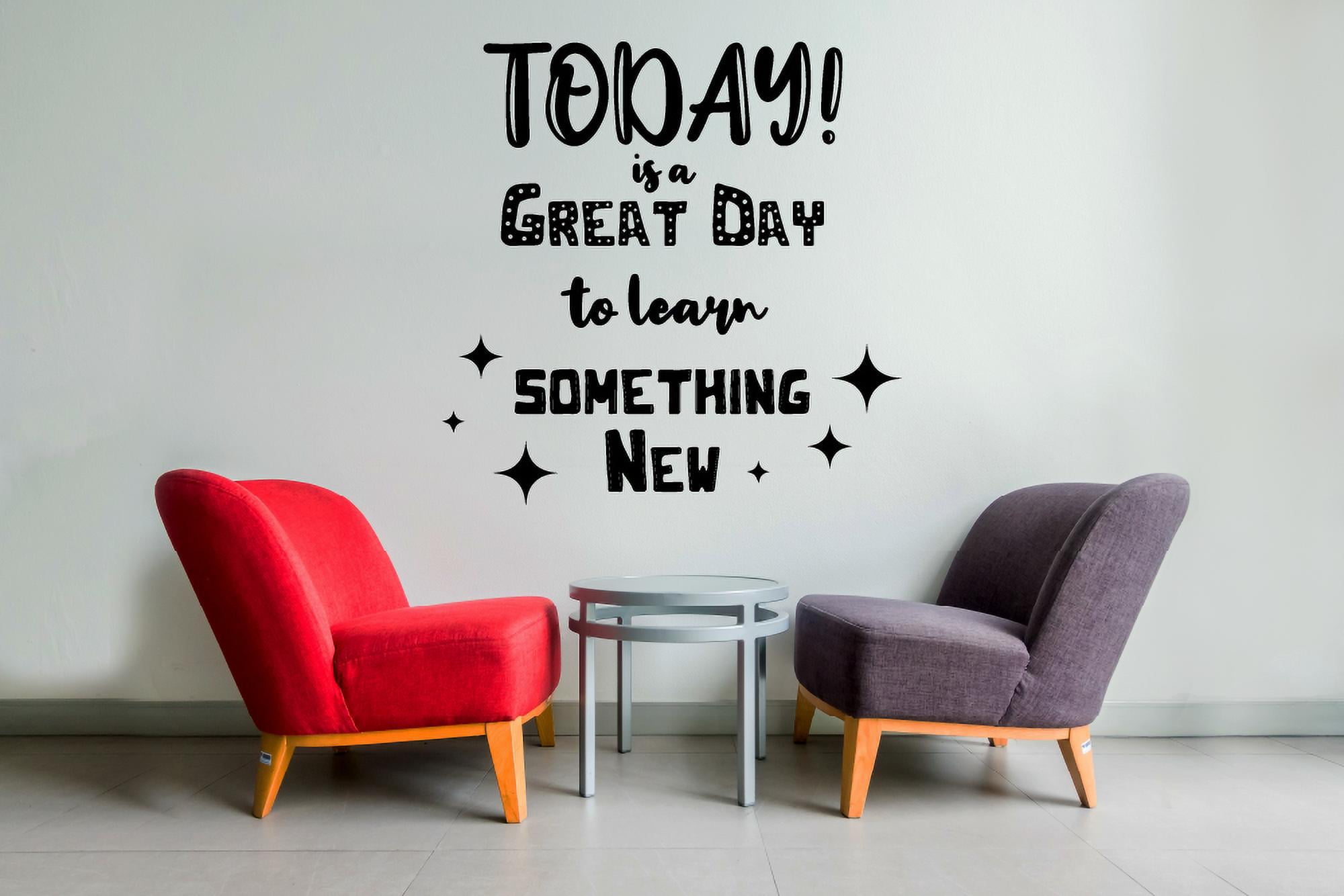 Great Day Quote Classroom Wall Decals Stickers Education Educational ...
