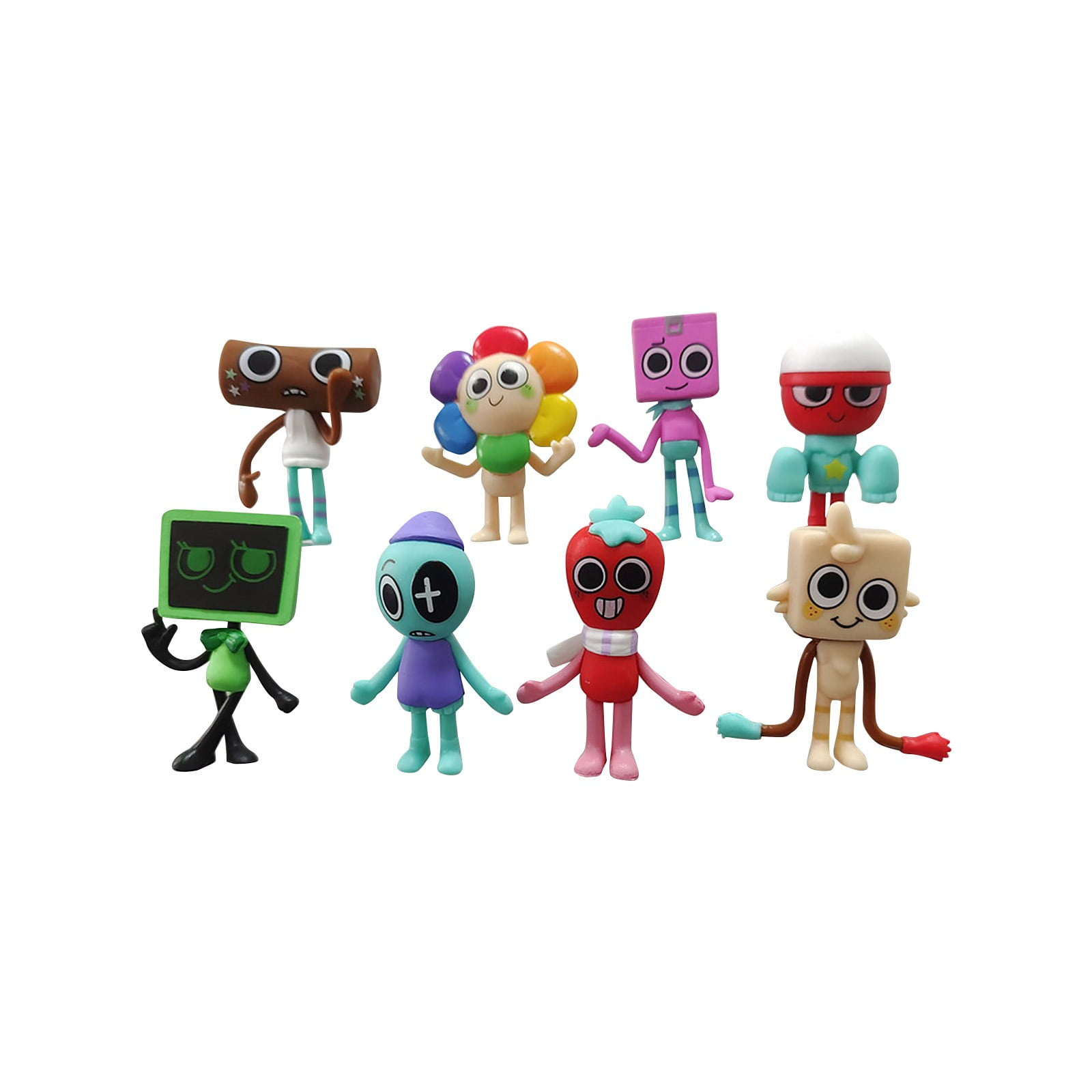 Great Deal 8 World PVC Toys Cute World Toys World Plush Gifts For Fans ...