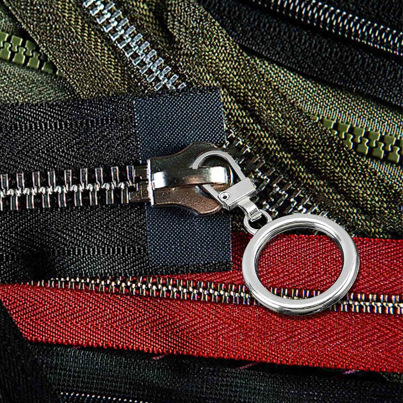 Great Deals Await, Hook Hole Dedicated Zipper, Metal Zipper Piece ...