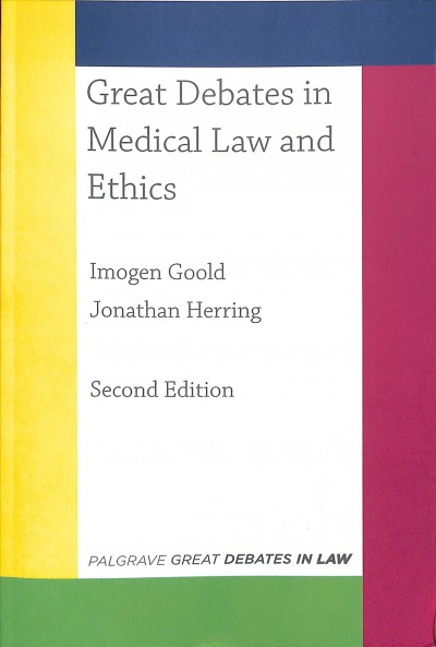 Pre-Owned Great Debates in Medical Law and Ethics - Walmart.com