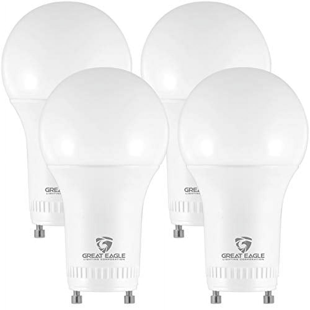 Great Eagle GU24 Led Bulb - 9W (60W Equivalent), Dimmable, 3000K Soft ...