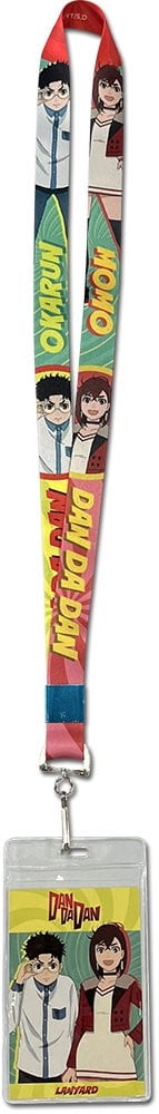 Great Eastern Entertainment Dandadan: Momo and Okarun Lanyard with ID ...
