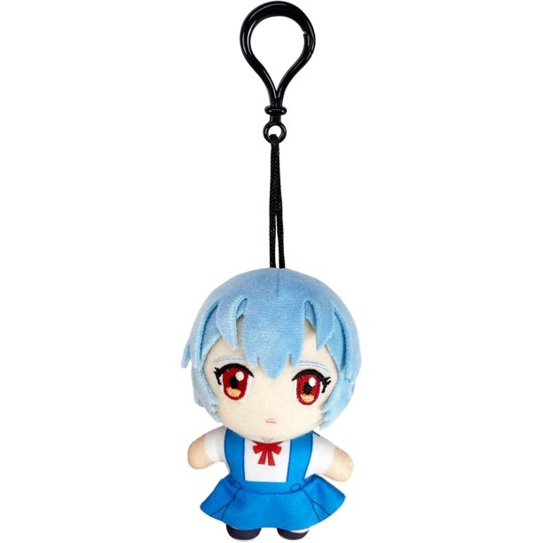 Plush - Evangelion New Movie - Rei Uniform Plush 4.5"H - Walmart ...