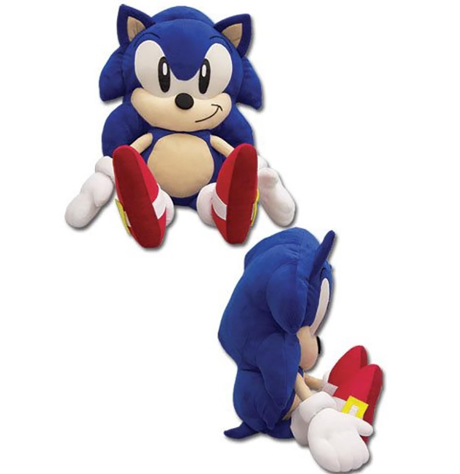 Sonic The Hedgehog Cuddle Sonic Plush - Walmart.com