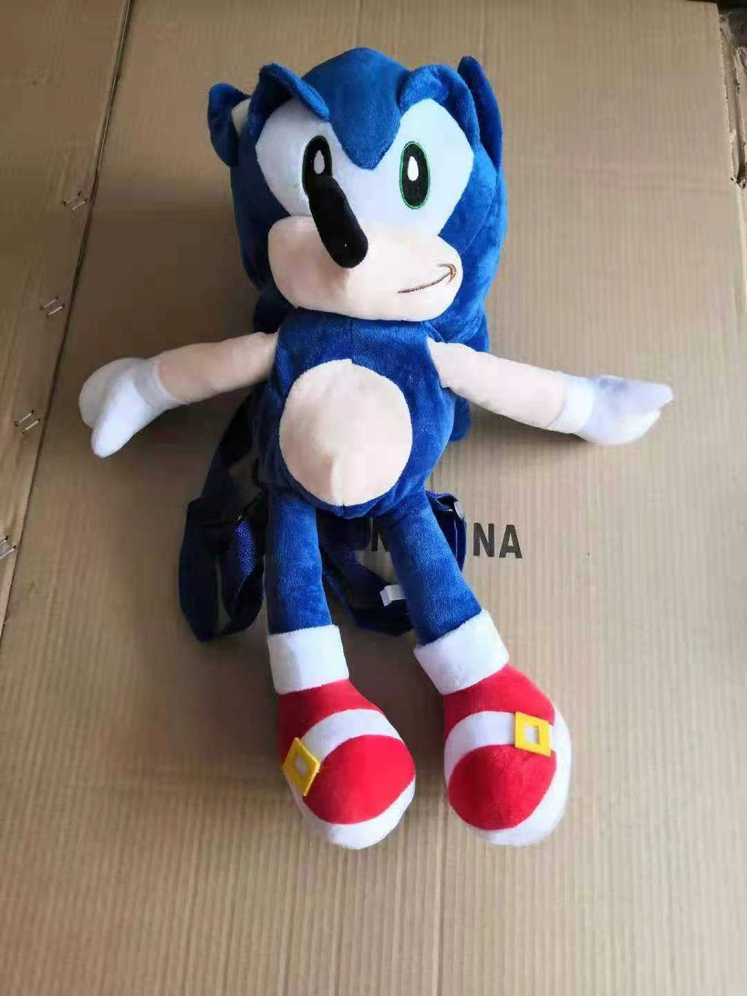 Great Eastern Entertainment Sonic The Hedgehog- Sonic Moveable Plush ...