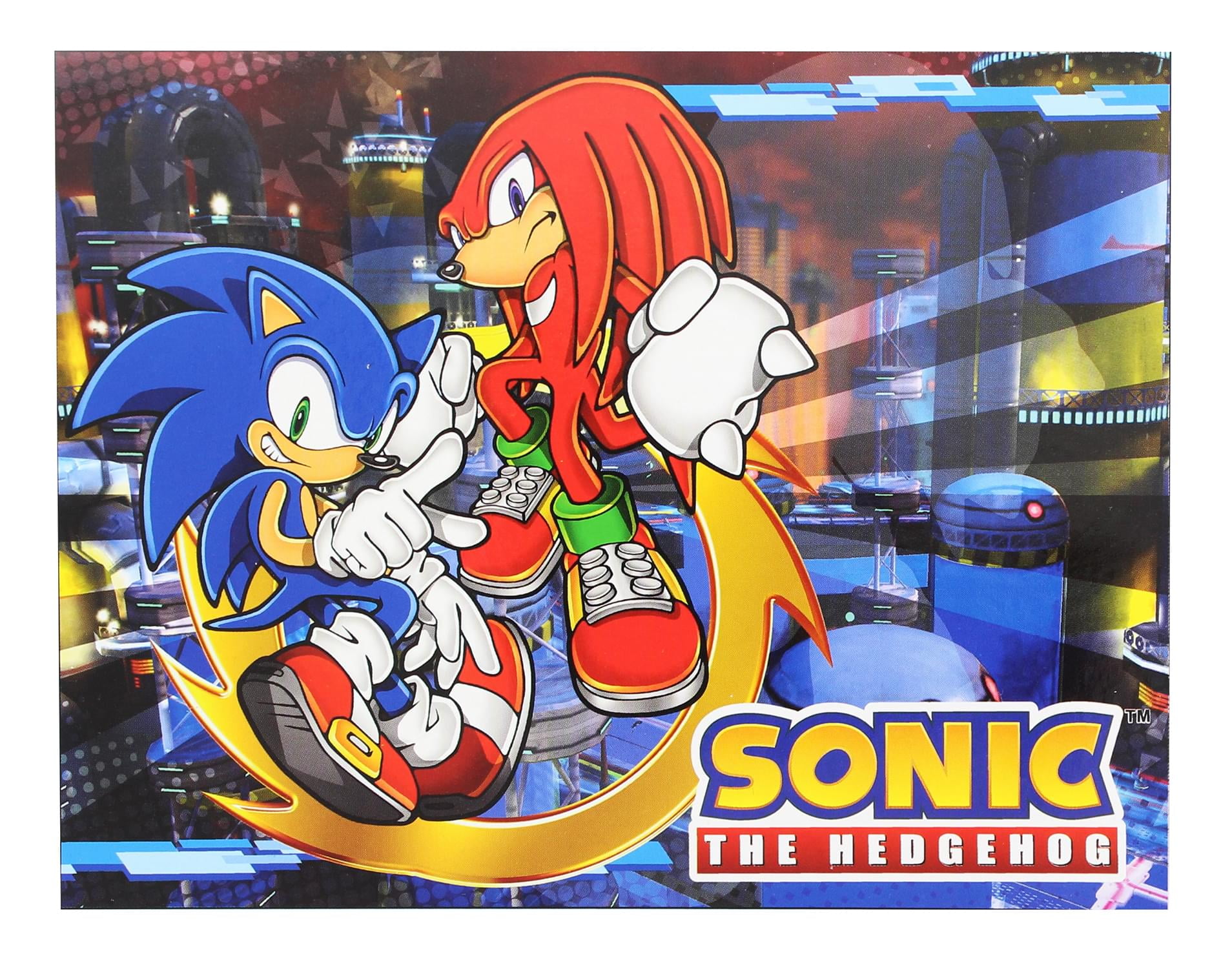 Sonic the Hedgehog Sonic & Knuckles 46x60 Inch Fleece Throw Blanket ...