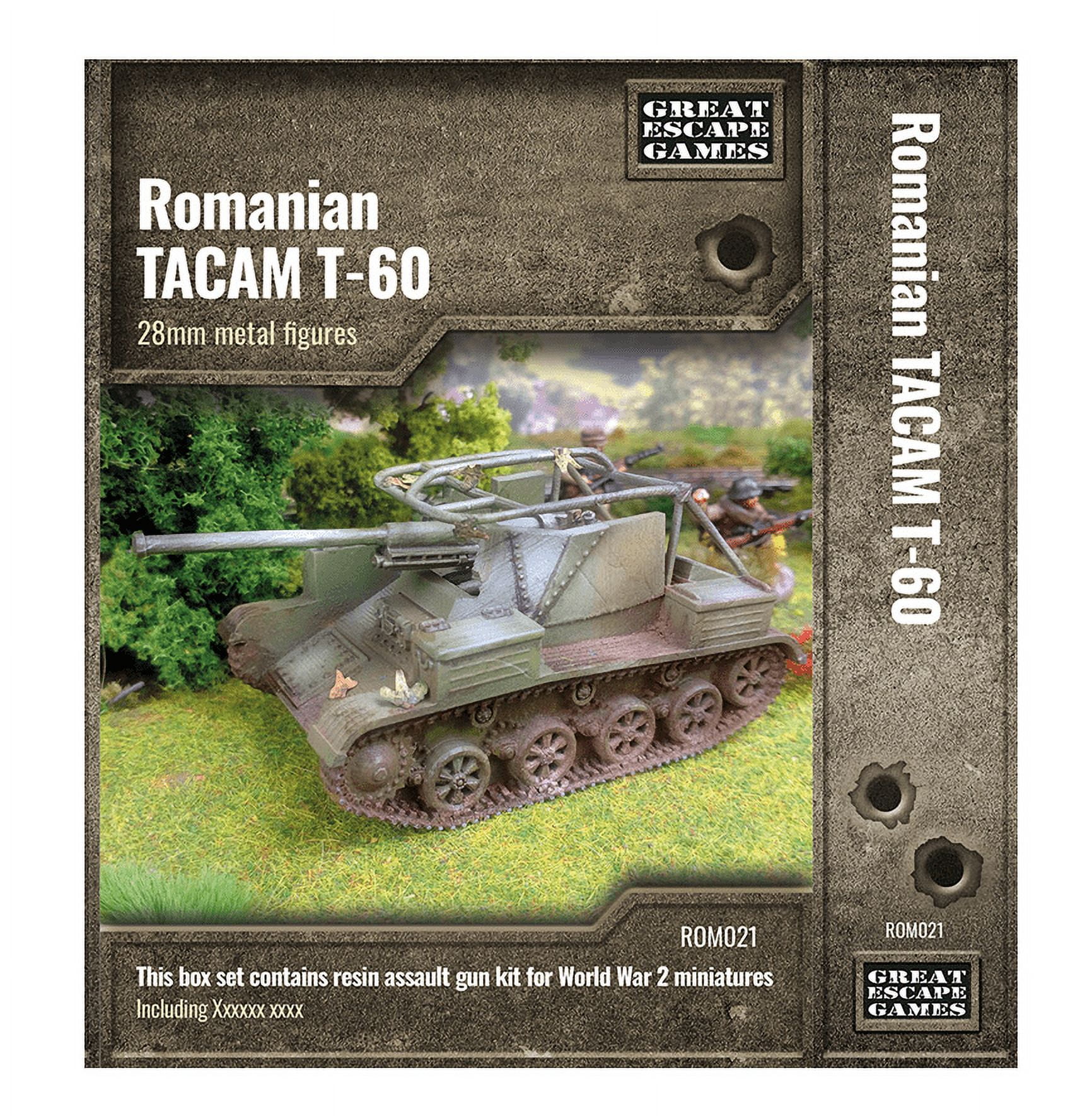 Great Escape Games Romanian TACAM T-60 New - Walmart.com