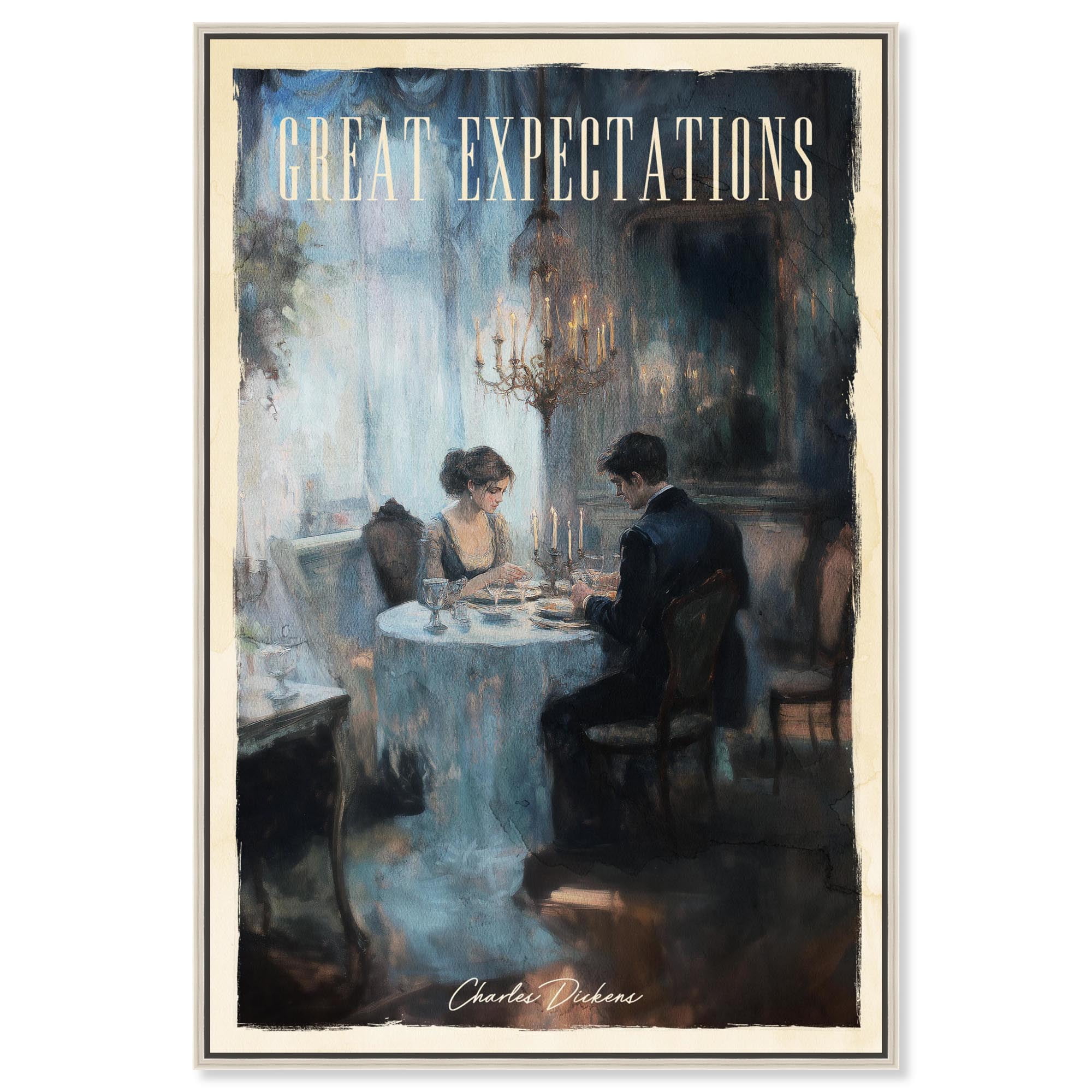 Great Expectations Canvas Famous Books Posters by Art Remedy, Silver ...