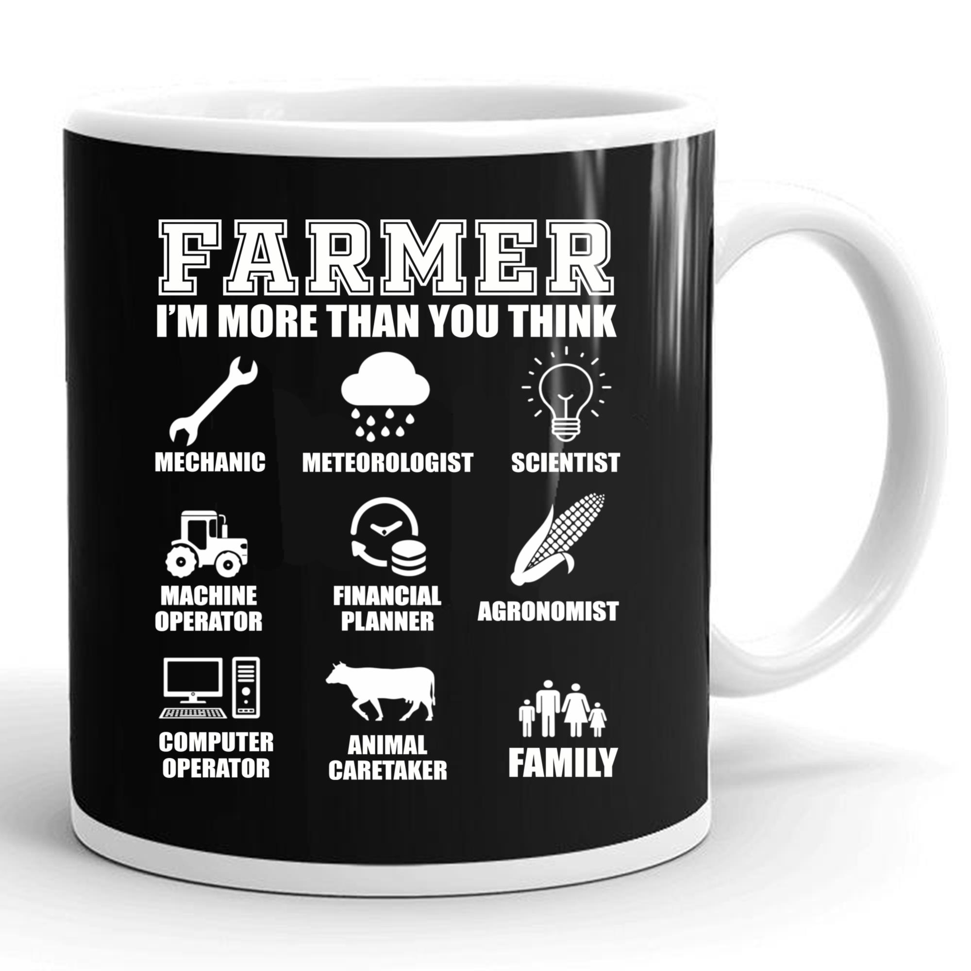 Great Farmer Tractor Farm Cattle Arable Farming Gift Ceramic Mug 11oz ...