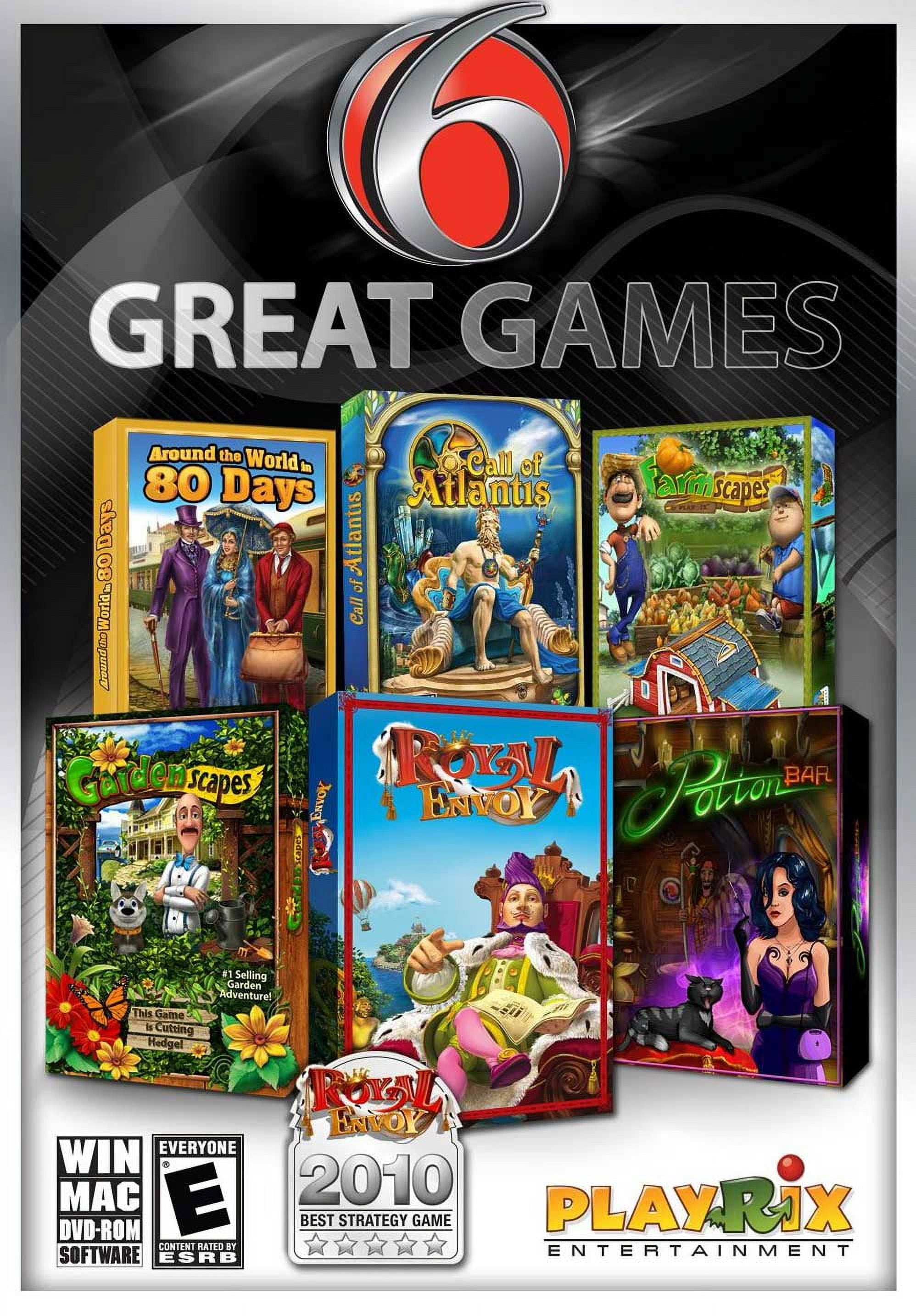 Great Games (PC), 6 Pack - Walmart.com