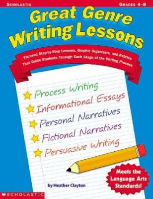 Pre-Owned Great Genre Writing Lessons: Focused Step-By-Step Lessons ...