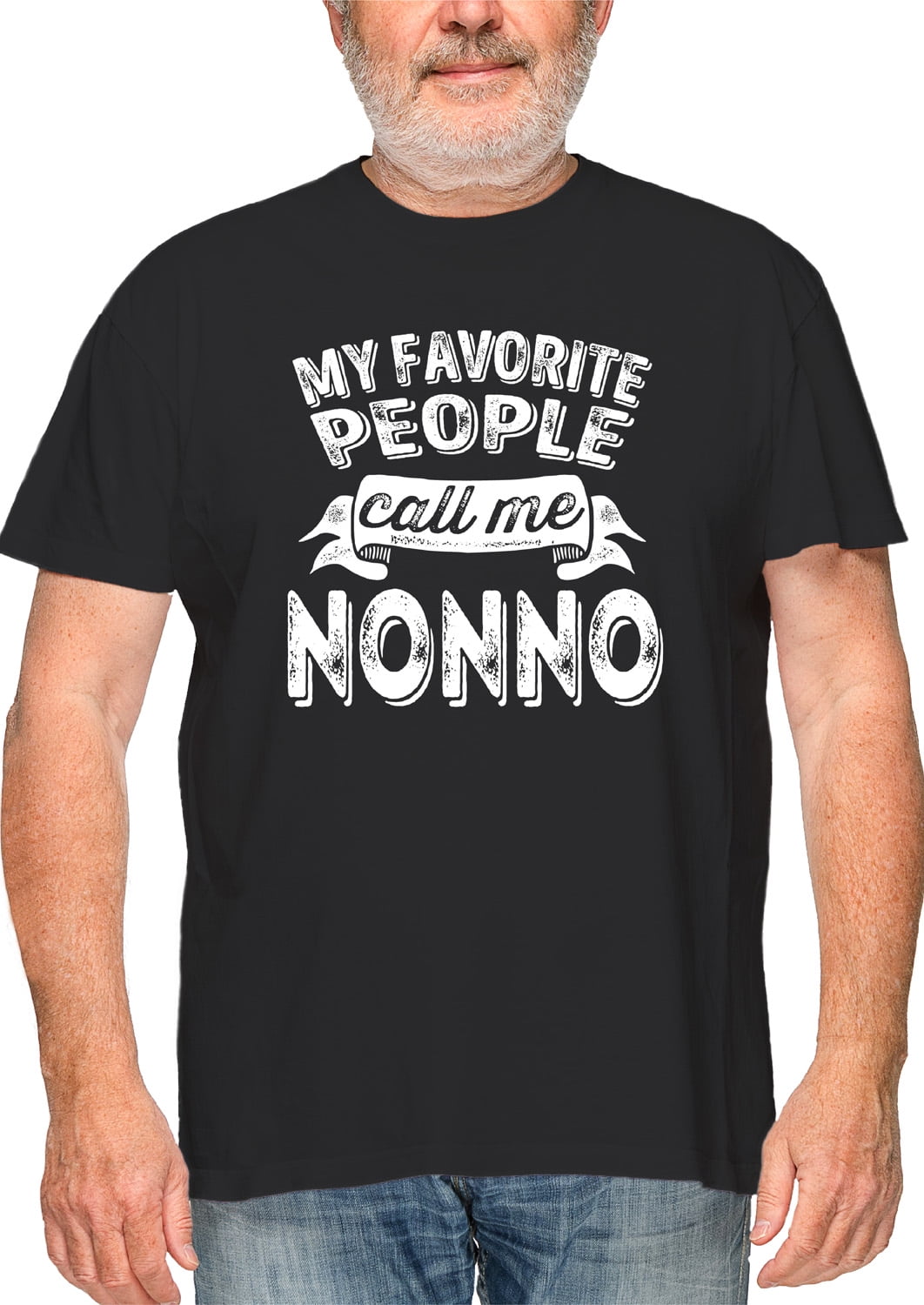 Great Gift Idea, My Favorite People Call Me Nonno, Black XL - Walmart.com