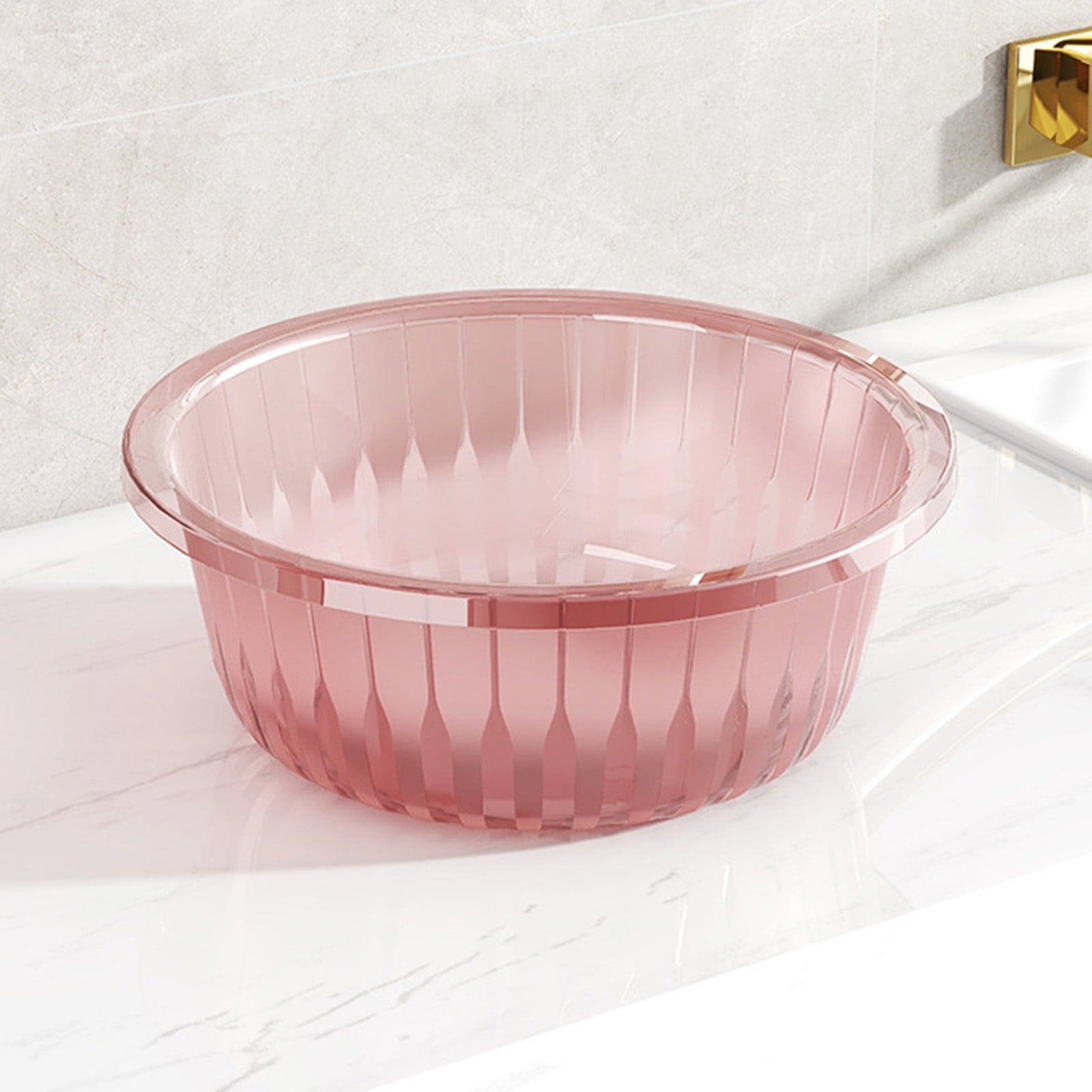 Great for Gifting, round Plastic Wash Basin, Tackable Utility Tub ...