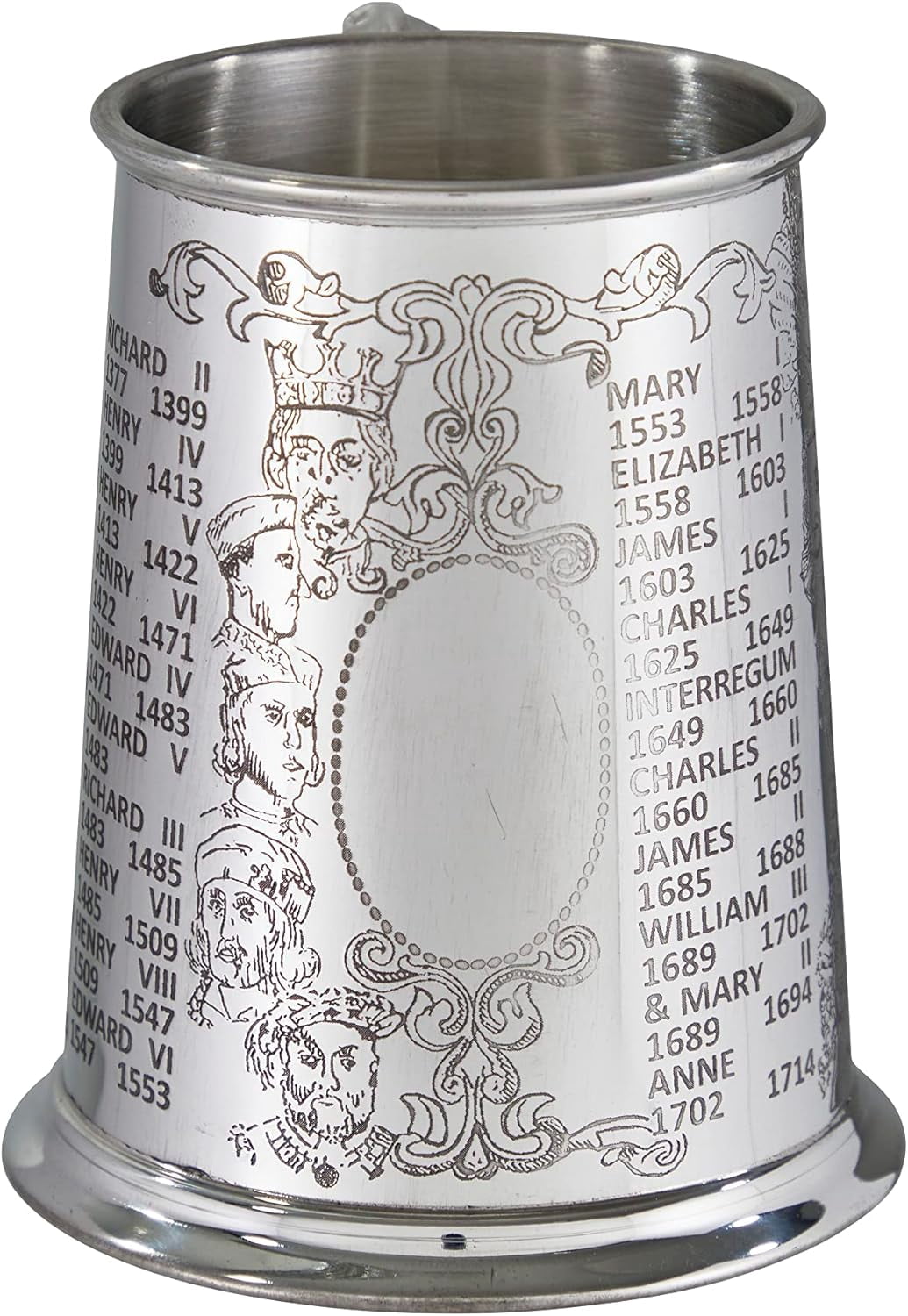 Great Gifts UK - Kings and Queens Pewter Tankard - Walmart.com