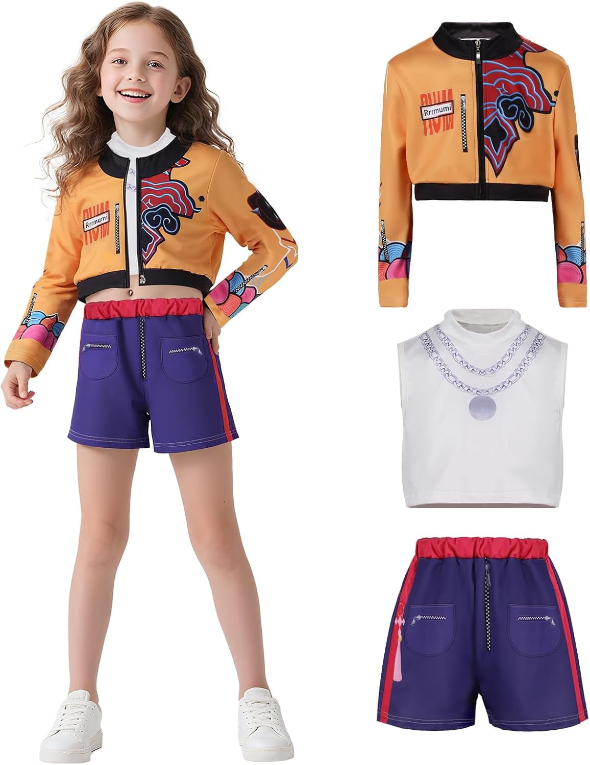 Great Gifts for Girls Pop Singer Costume Demon Cosplay Hunterrs Costume ...