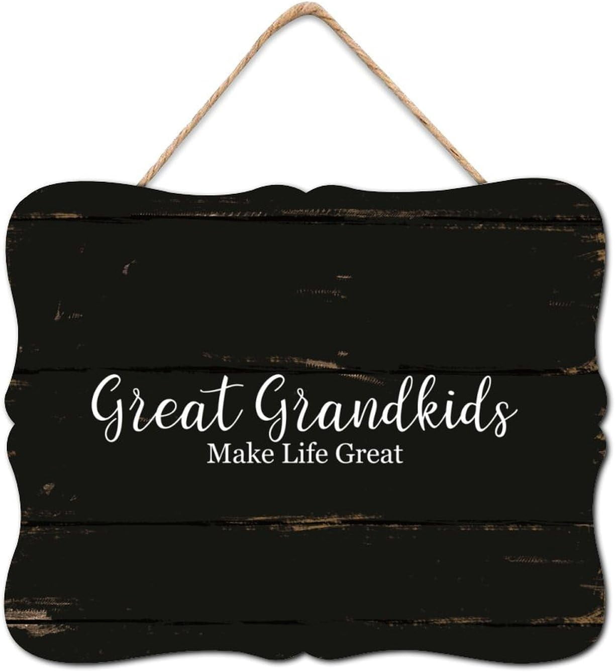 Great Grandkids Make Life Great Wood Hanging Sign Wood ...