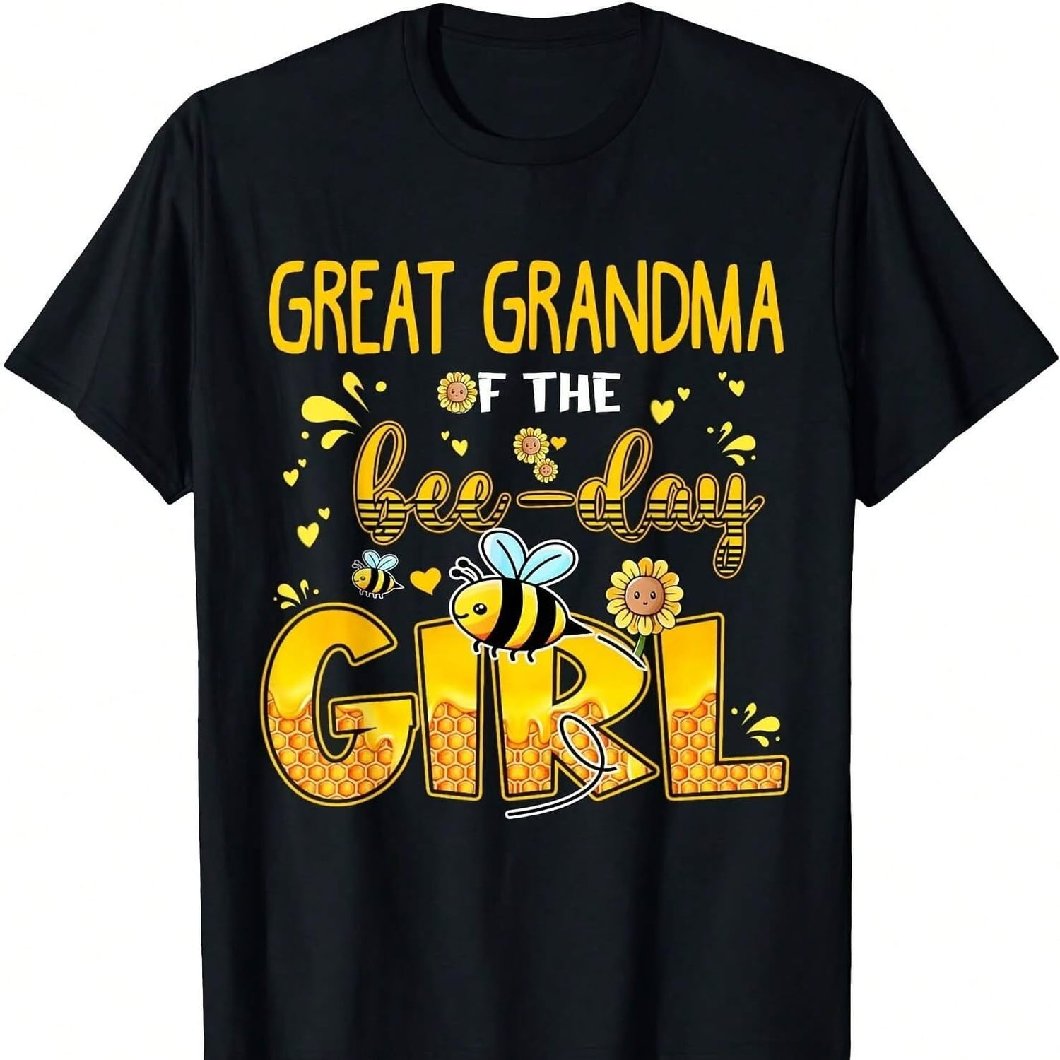 Great Grandma Of The Bee-Day Gi Suower Matching Party T-S1Hirt ...