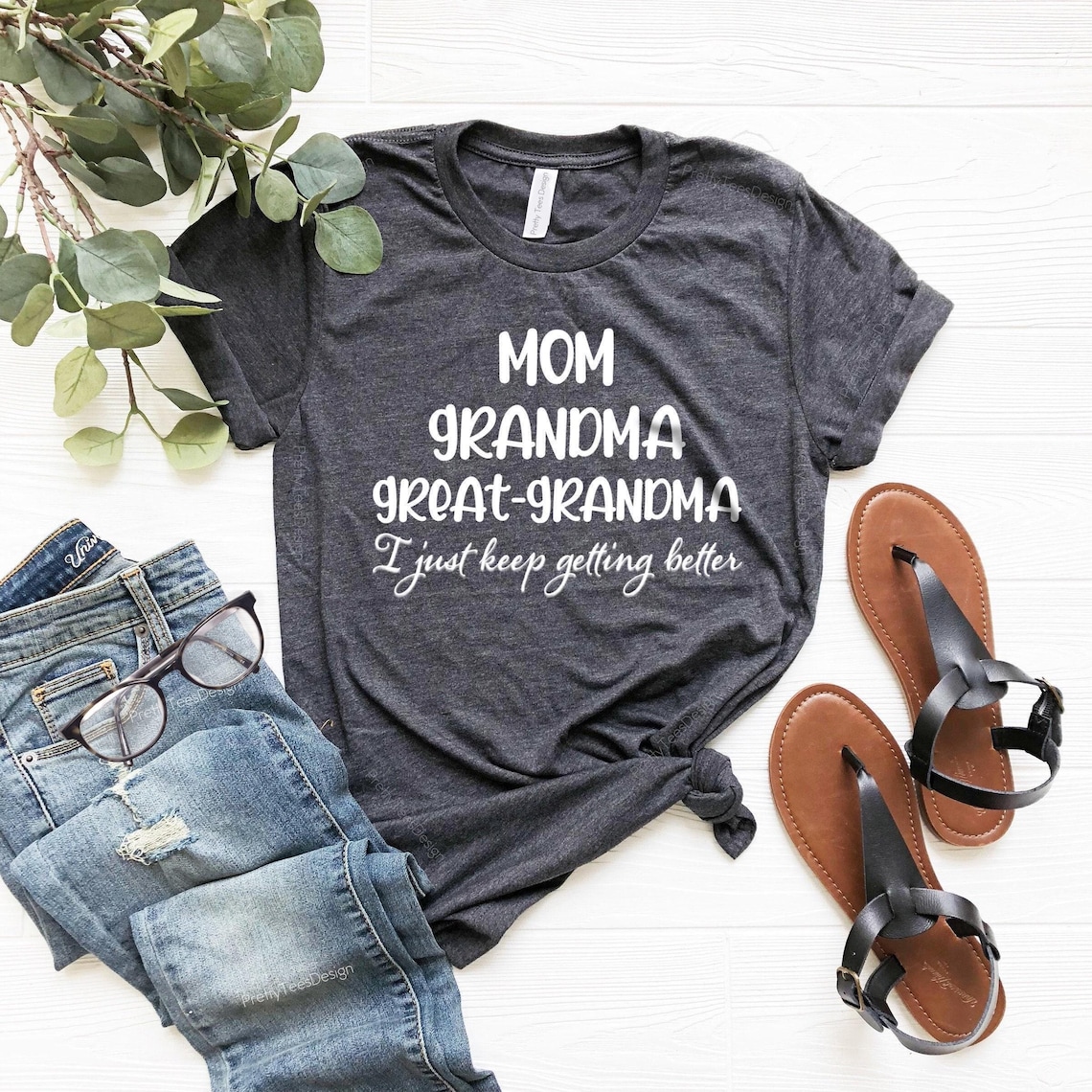 Great Grandma Shirt, For Great-Grandma, Mother Shirt, Pregnancy ...
