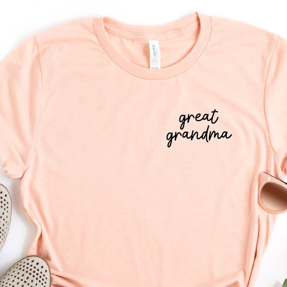 Great Grandma Shirt, Mothers Day Gift, Grandma Shirt, Pregnancy ...
