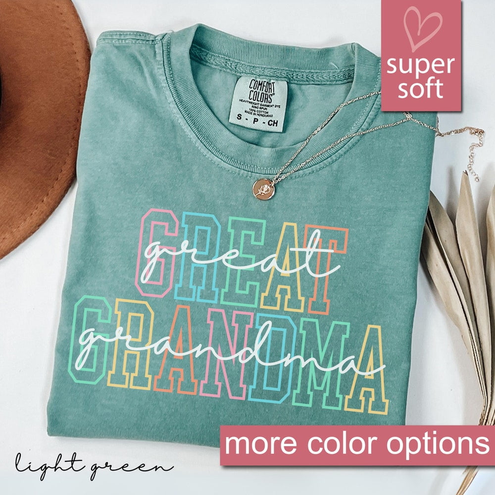 Great Grandma Shirt For Women, Gift For Great Grandma, Great Grandma ...