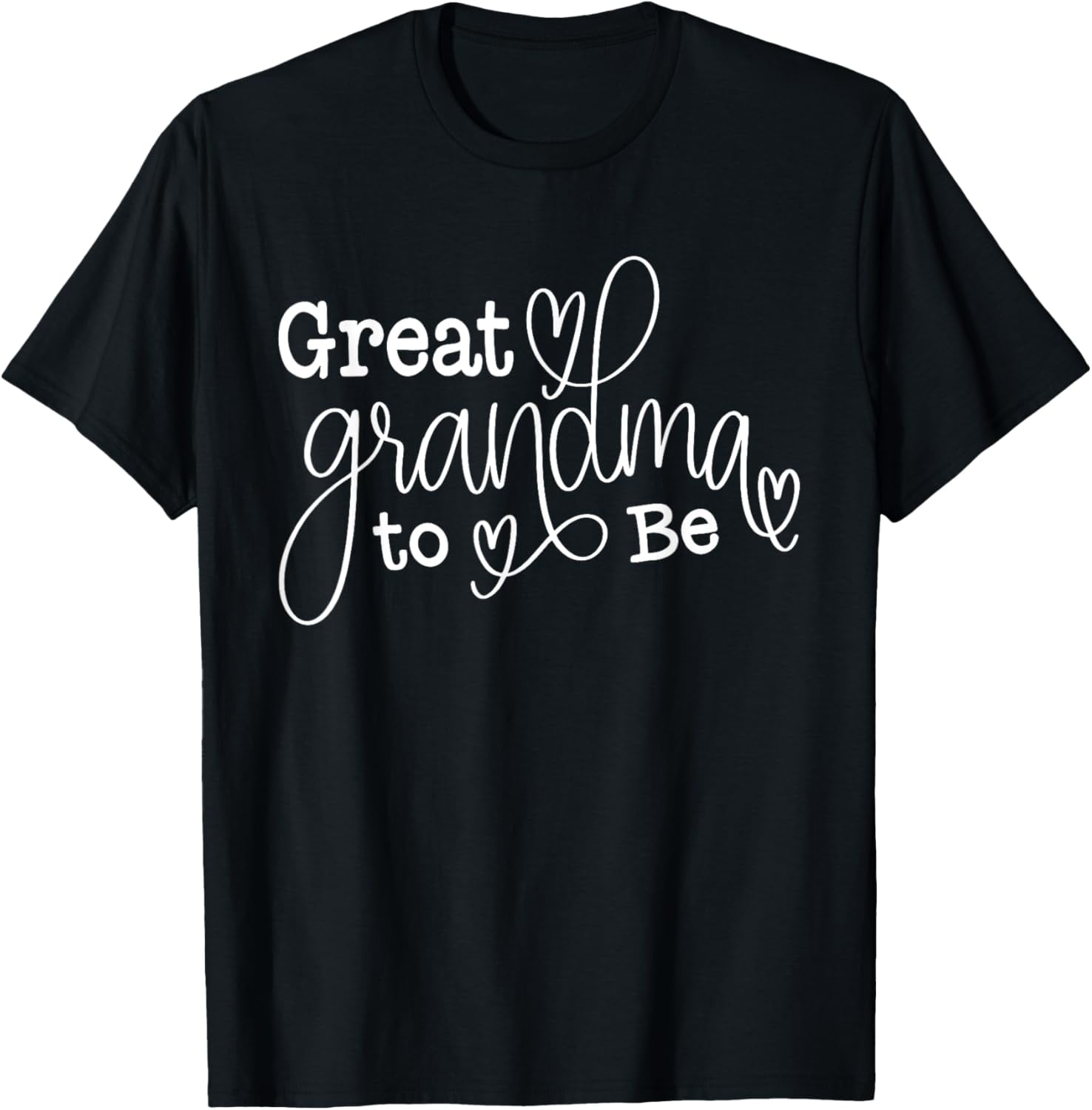 Great Grandma to Be Promoted Best Great Grandmother New GG T-Shirt men ...