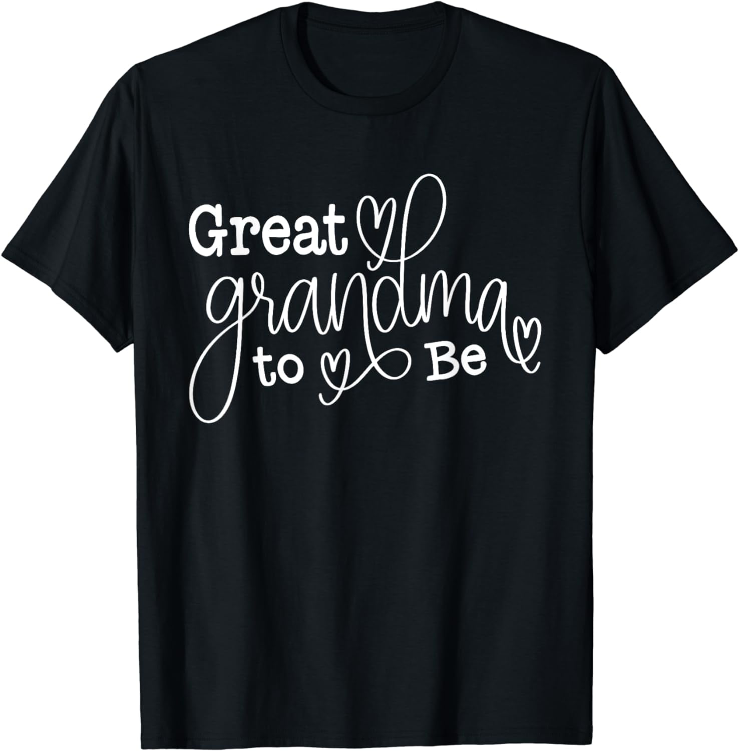 Great Grandma to Be Promoted Best Great Grandmother New GG T-Shirt ...