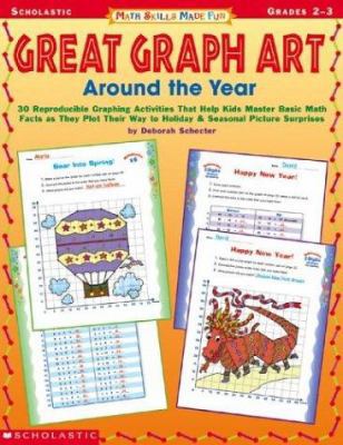 Pre-Owned Math Skills Made Fun: Great Graph Art Around the Year ...