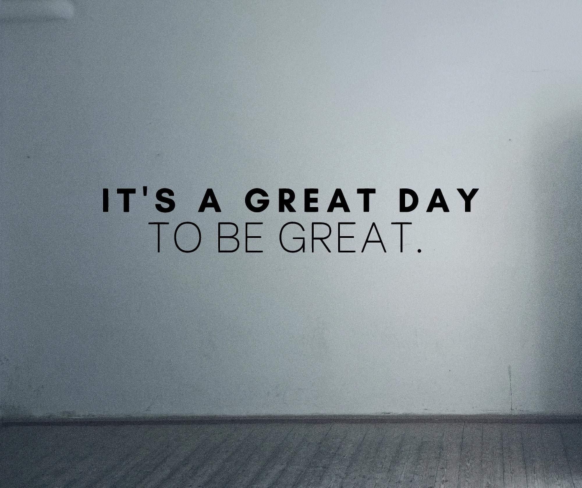 To Be Great A Great Day Quote Fitness Workout Success Motivation Quotes ...