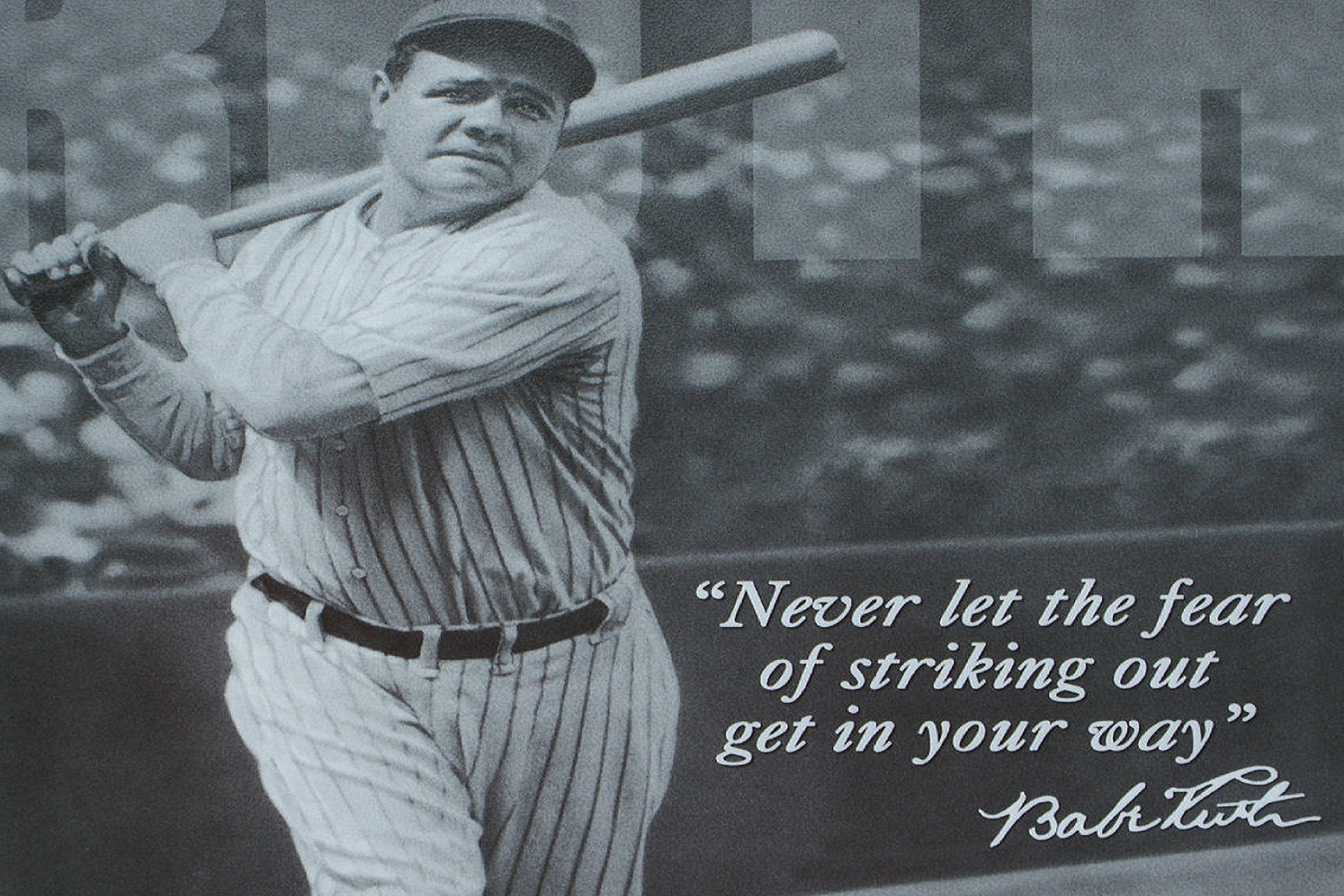 Great Images Babe Ruth 24x36 inch rolled Poster - Walmart.com