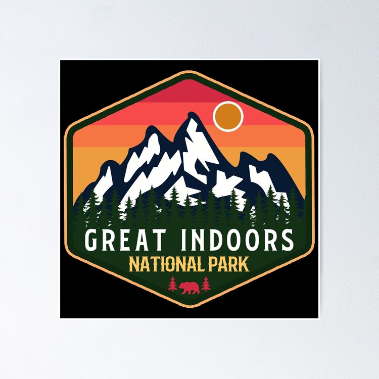 Great Indoors National Park UNFRAMED Poster, 12x18 - Walmart.com