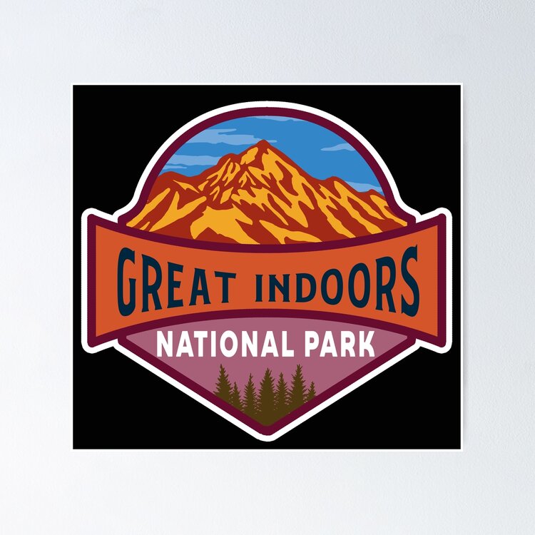 Great Indoors National Park UNFRAMED Poster, 8x12 - Walmart.com