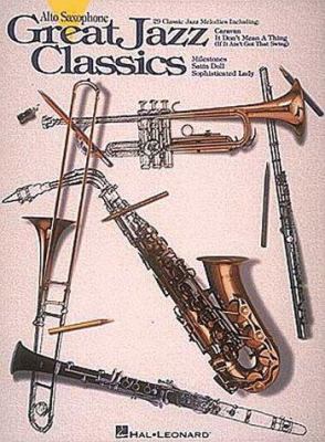 Pre-Owned Great Jazz Classics - Alto Sax (Paperback) 0793534356 ...