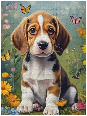 Great Jigsaw Puzzles 1000 Pieces Cute Beagle Dog Puppy Puzzles for ...