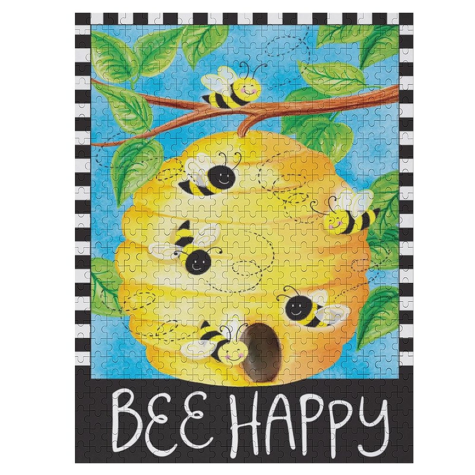 Great Jigsaw Puzzles for Adults 500 Piece Bee Happy Puzzles for Adults ...