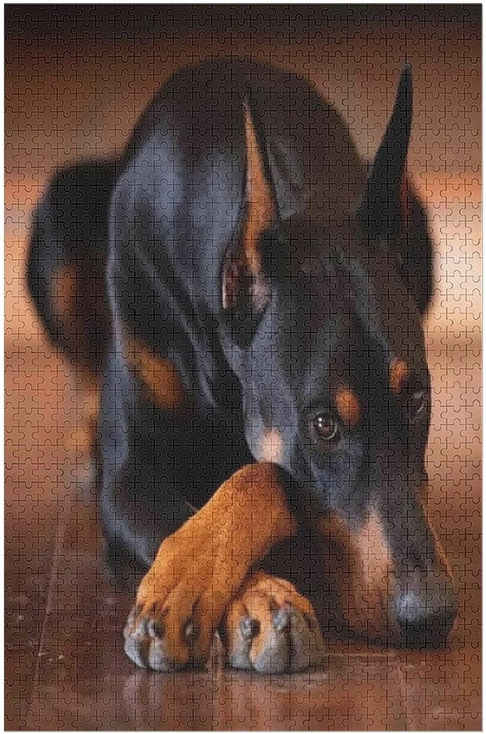 Great Jigsaw Puzzles for Adults 500 Pieces Doberman Pinscher Puzzles ...