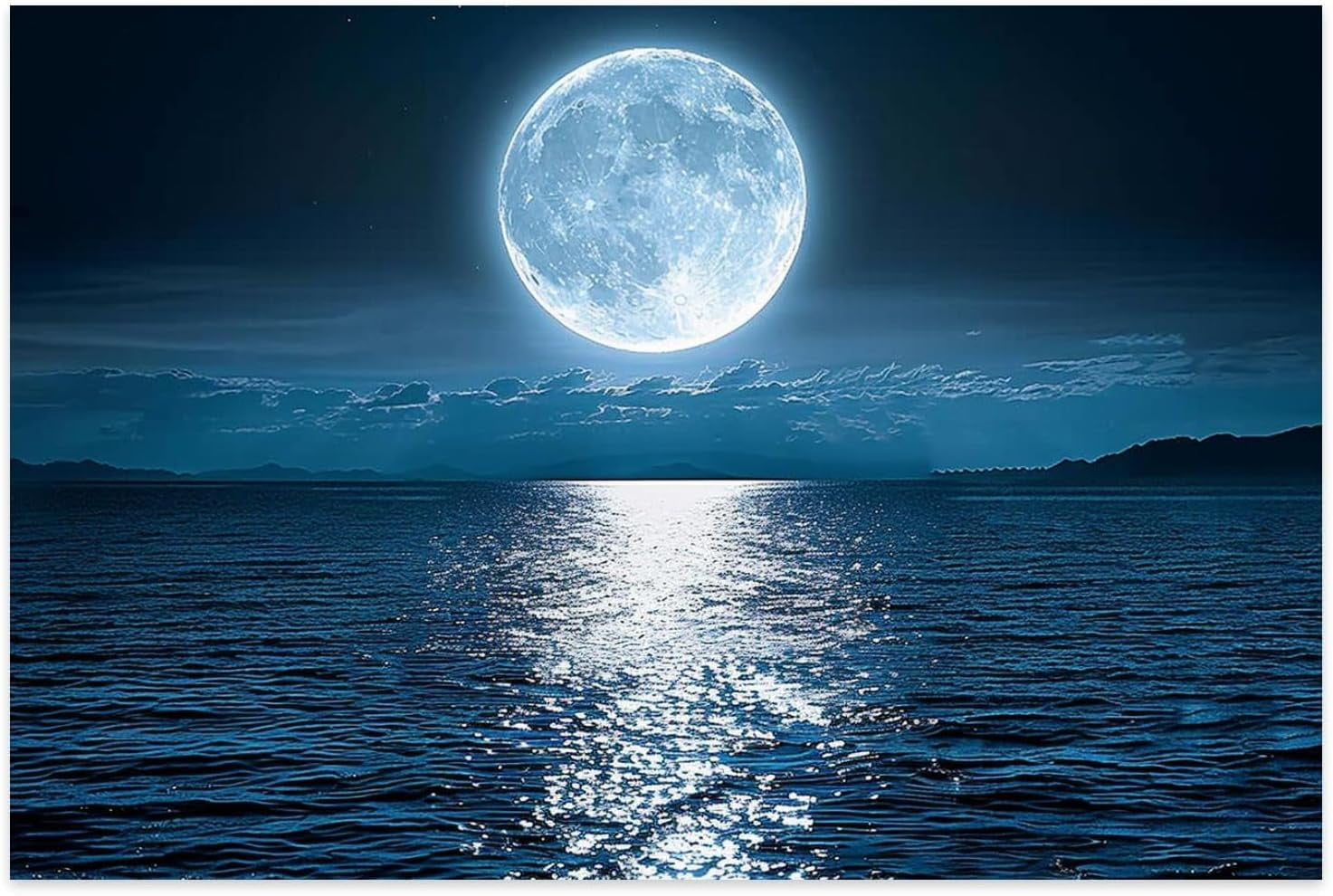 Great Jigsaw Puzzles for Adults 500 Pieces Full Moon Puzzles for Adults ...