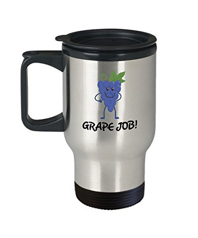 Great Job Mug - Grape - Employee Motivation Gifts - 14 oz Stainless ...