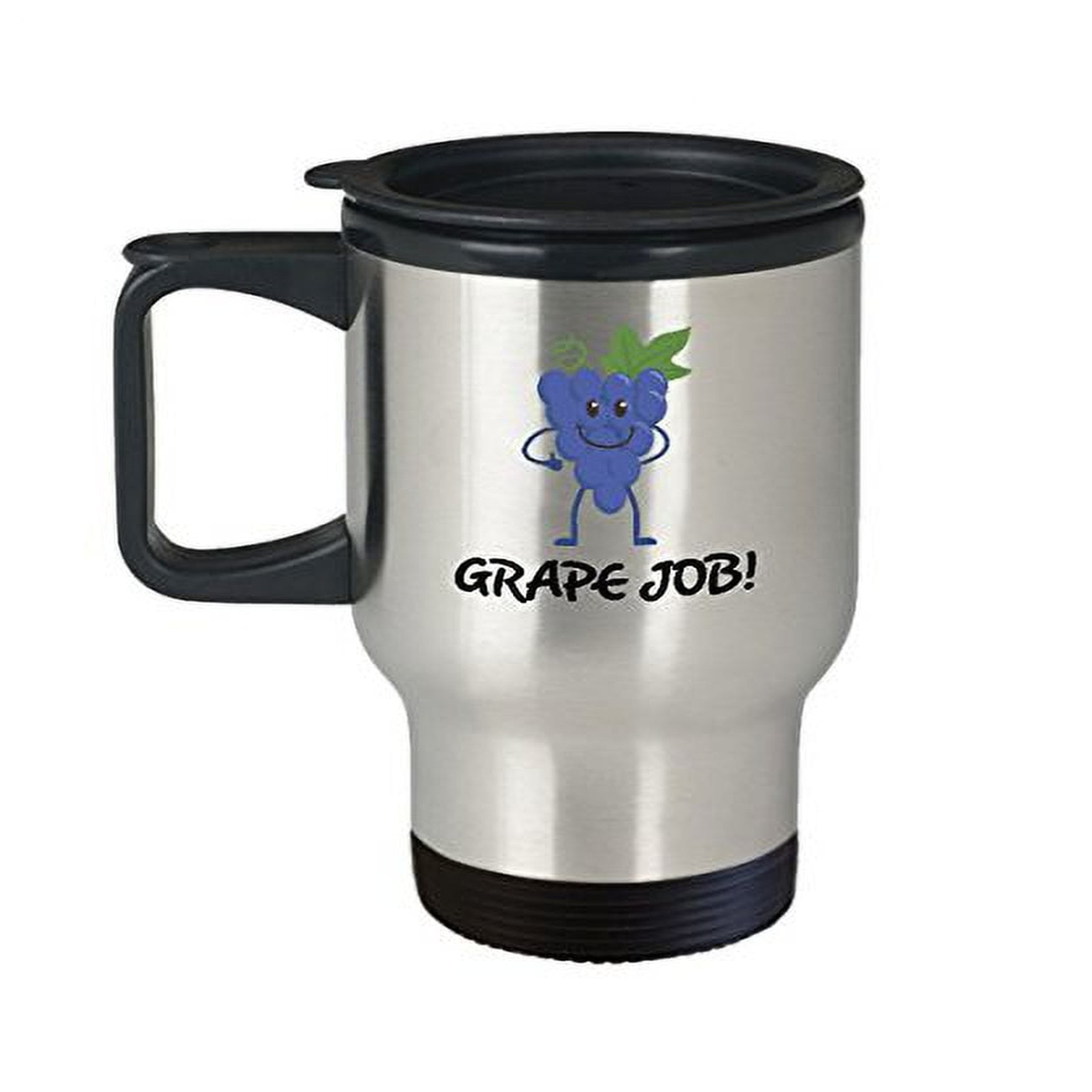 Great Job Mug - Grape - 14 oz Stainless Steel Travel Cup for Employee ...