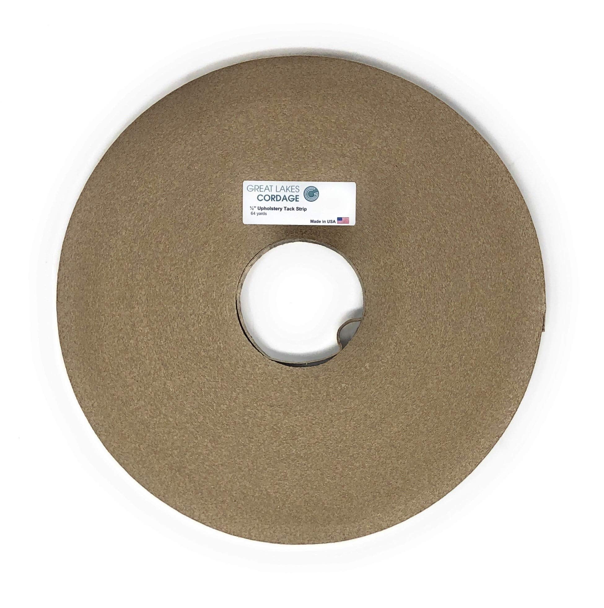 Great Lakes Cordage 1/2" Upholstery Chipboard Tack Strip, 64 Yards ...