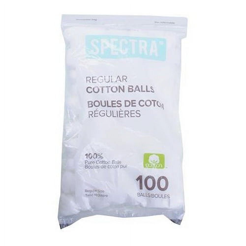 Great Lakes ICB100 100 Percentage Cotton Balls, 100 Count - Walmart.com