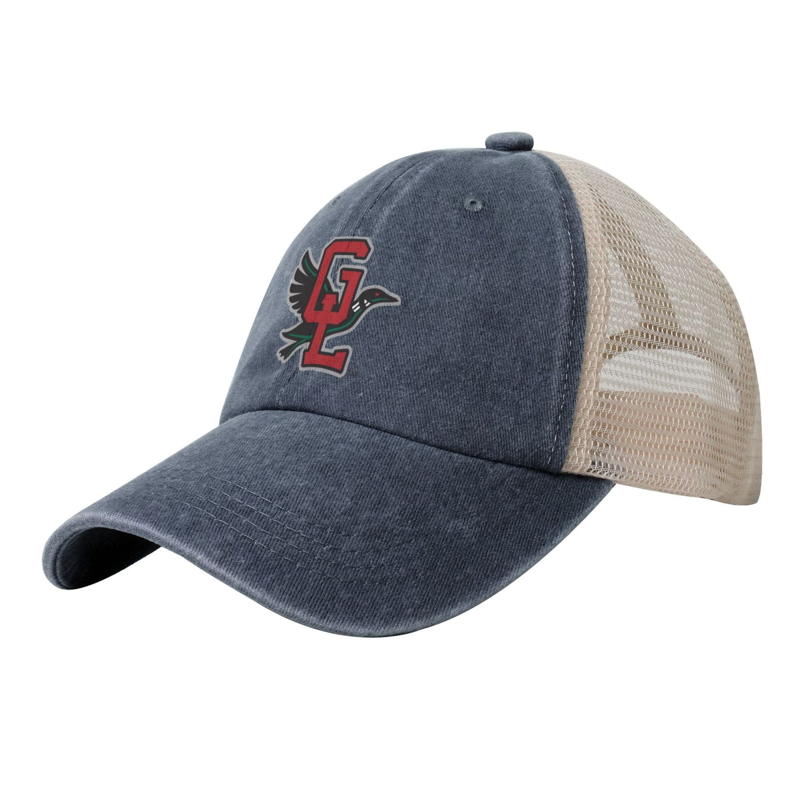 Great Lakes Loons Adjustable Lightweight Washed Cowboy Adult Mesh ...