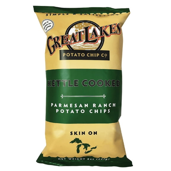 Great Lakes Michigan Cherry BBQ Kettle Cooked Potato Chips, 8 oz. Bags ...