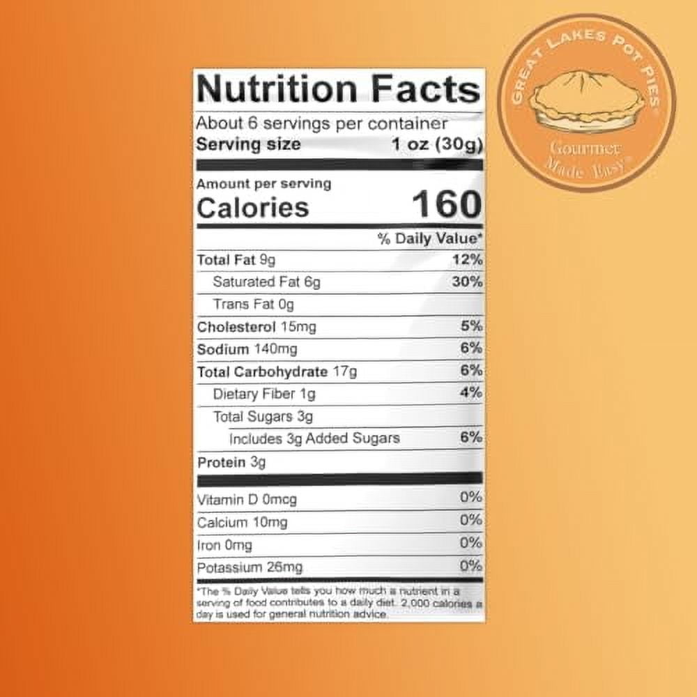 Great Lakes Pot Pies - Crunchy Cinnamon Sugar Pie Chips - Cinnamon ...