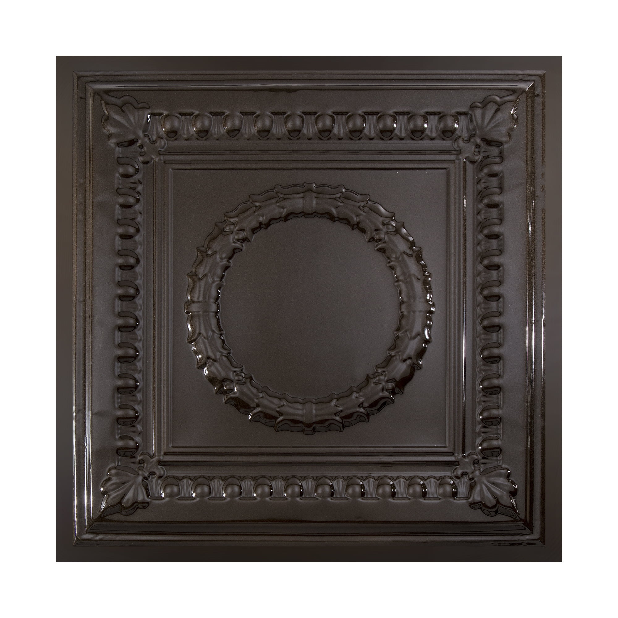 Great Lakes Tin 2ft x 2ft Cleveland Bronze Burst Lay-In Ceiling Tile (5 ...