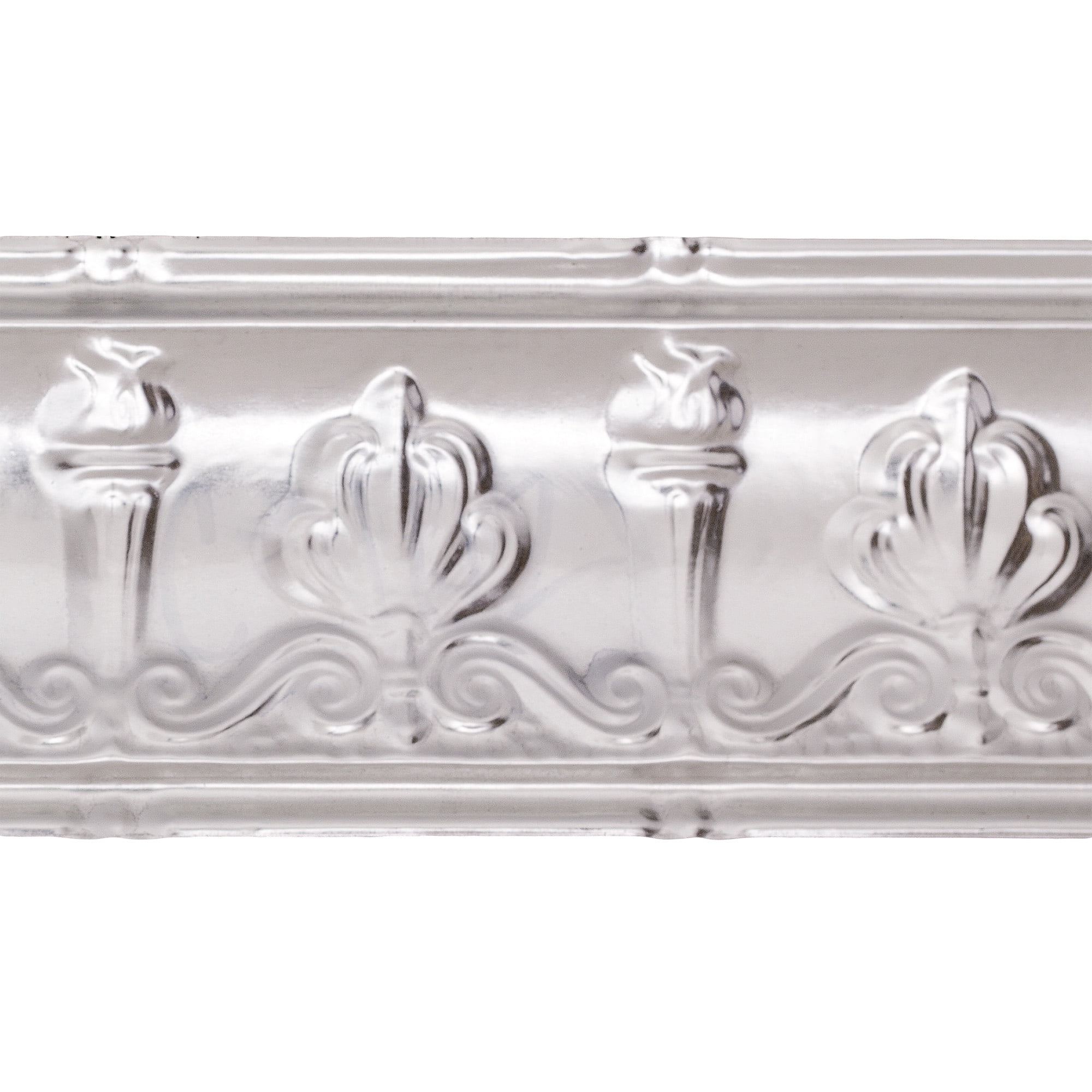 Great Lakes Tin Superior 48in Crown Molding in Clear (5-Pack) - Walmart.com