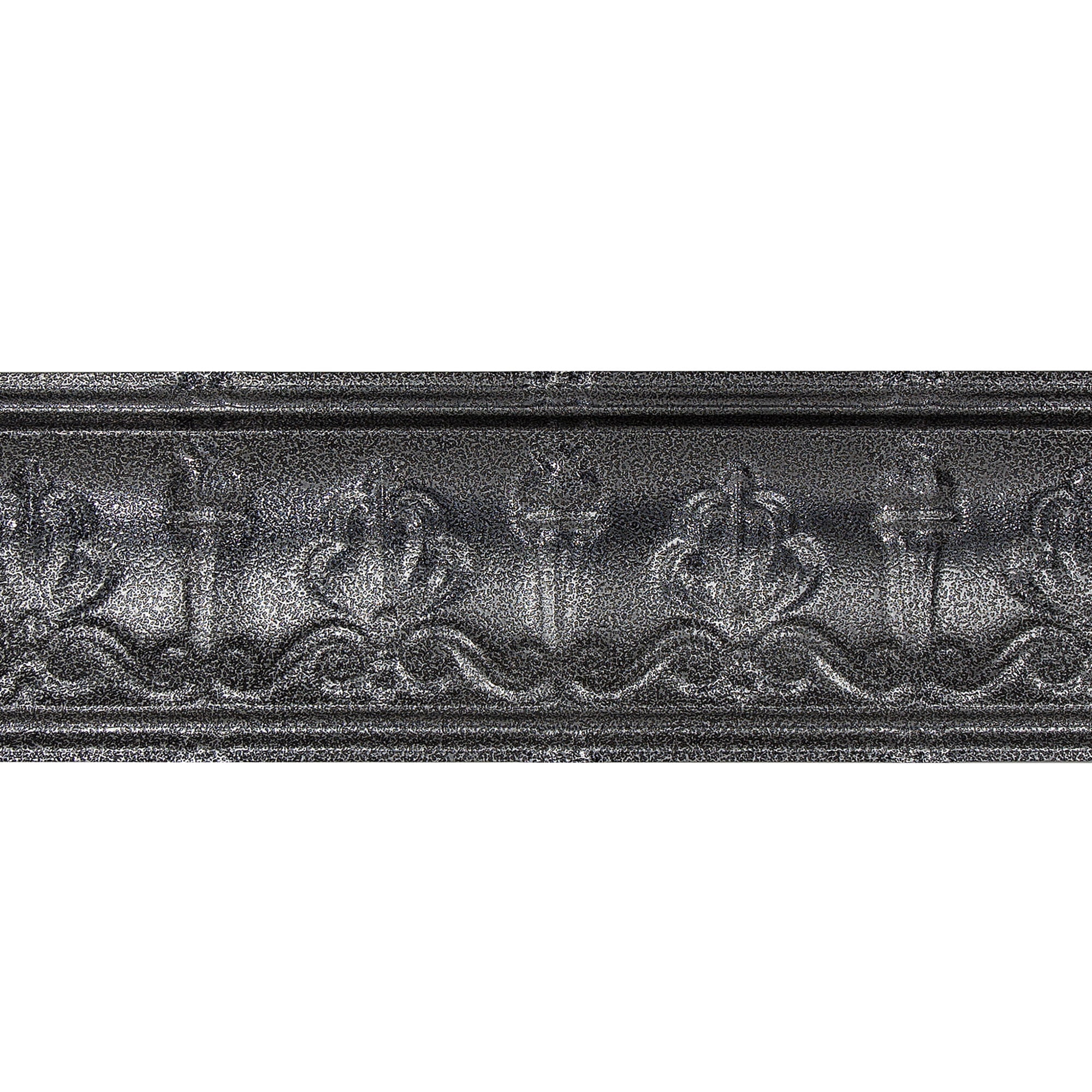 Great Lakes Tin Superior 48in Crown Molding in Pewter (5-Pack ...