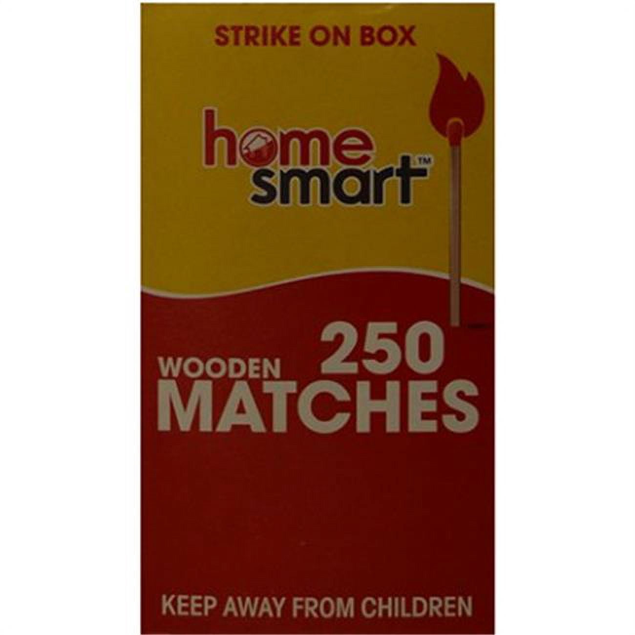 Great Lakes Wholesale IN81752 Wooden Matches - Pack of 12 - 250 Count ...