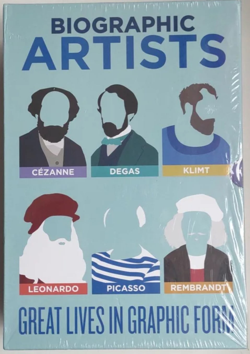 Great Lives In Graphic Form: Biographic Artists 6 Book Box Set ...