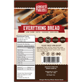 Great Low Carb Bread, 16oz, Everything Bagel Seasoning, High Fiber ...